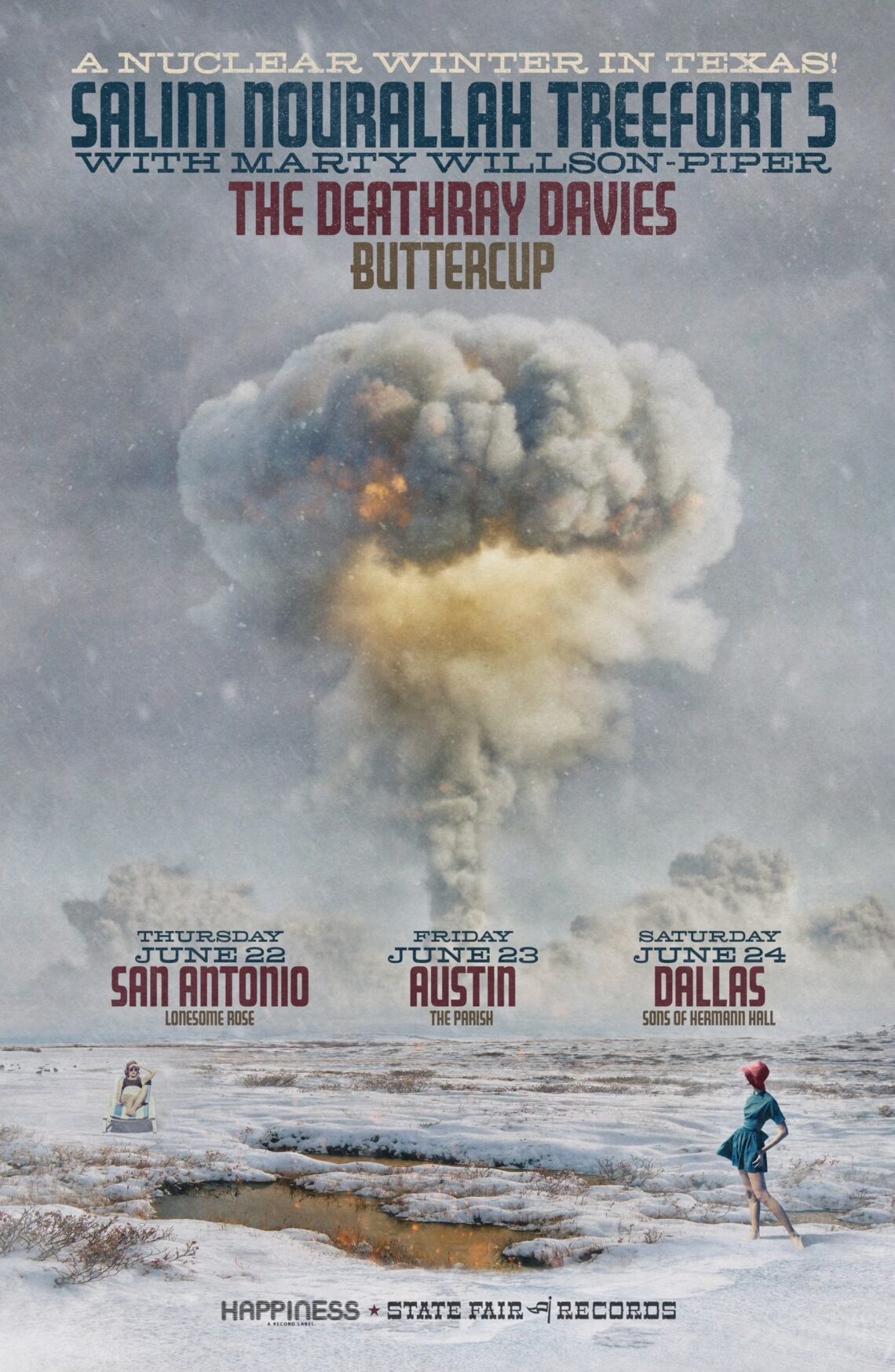 Salim Nourallah Plays it Cool in "A Nuclear Winter" - Lone Sound Magazine